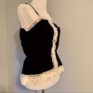 Poetry | Tops | Poetry Clothing Black Lace Tank Top | Poshmark